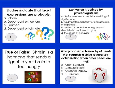 Psychology Motivation And Emotion Task Cards Made By Teachers