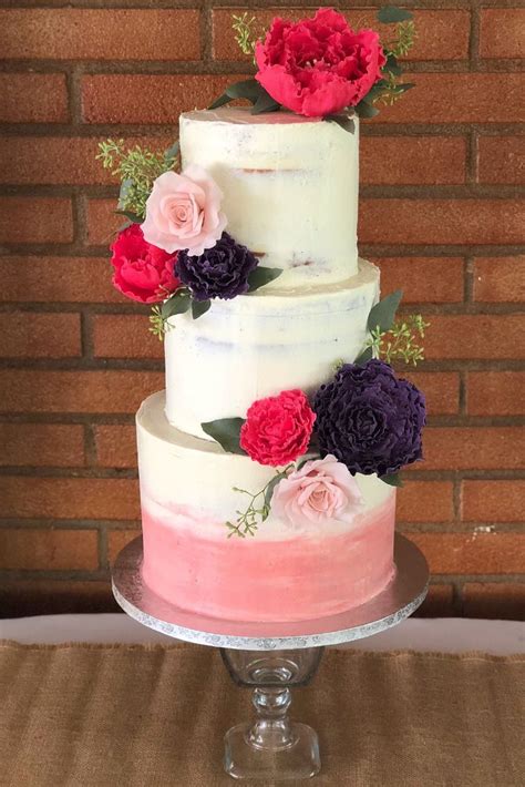 C Mo Son Las Nuevas Naked Cakes Torta De Novios Tortas De