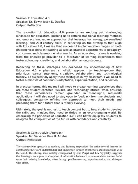 Session 1 Pdf Constructivism Philosophy Of Education Inquiry Based Learning