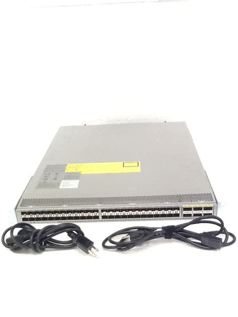 Used Cisco Nexus N9k C9372px E 48x 10g Sfp Port W 6x 40g Qsfp Port
