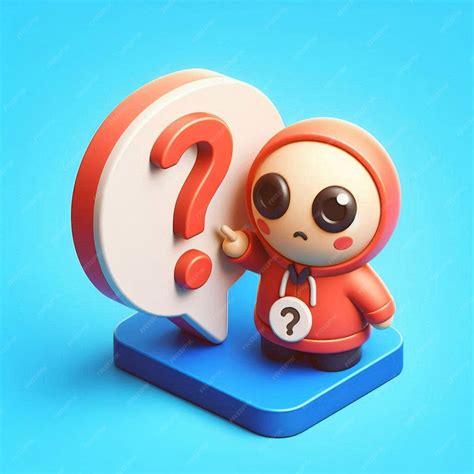 Speech Bubble With Question Mark Faq Support Help Concept 3d Vector