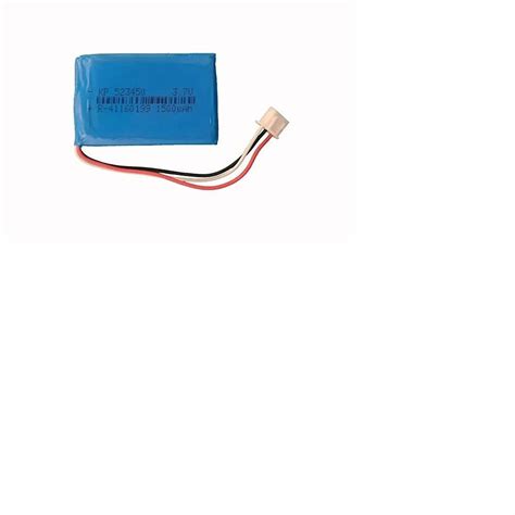 Kp 523450 37v 1500mah 3pin Wire Rechargeable Connector Battery 3 Pin
