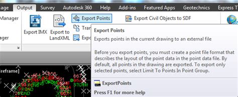Export Aecccogopoints To Pnezd File Autodesk Community