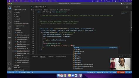 T 7 Dml In Apex With Basic Use Cases Apex Methods Apex For Freshers Free Training