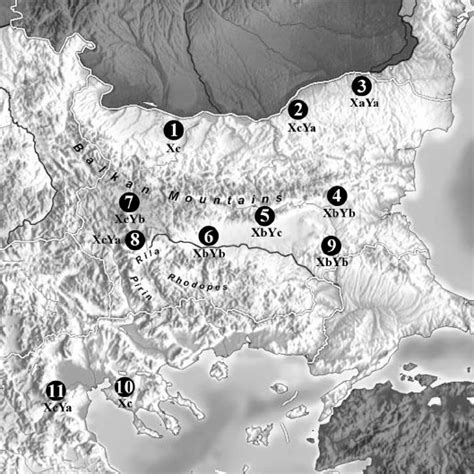 Sampled Localities And Different Sex Chromosome Variants Download