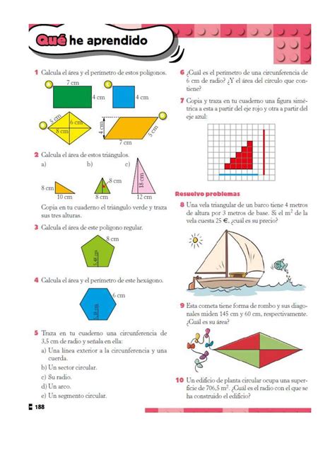 Exercícios Sobre área De Figuras Planas LIBRAIN
