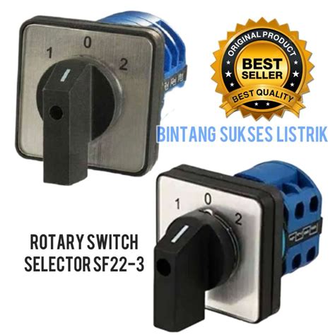 Original Selector Switch 3 Position 1p 1 0 2 Sf22 3 1 Switch Selector 3