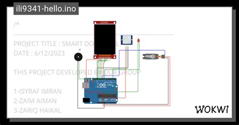Door Bell Projectupgraded Wokwi Esp32 Stm32 Arduino Simulator