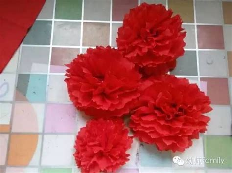 手工大红花怎么做绸缎怎么折叠大红花怎样用红布叠大红花大山谷图库