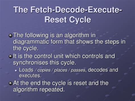 Ppt Computer Architecture And The Fetch Execute Cycle Powerpoint