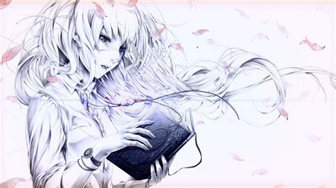 Wallpaper Drawing Illustration Anime Girls Cartoon Black Hair