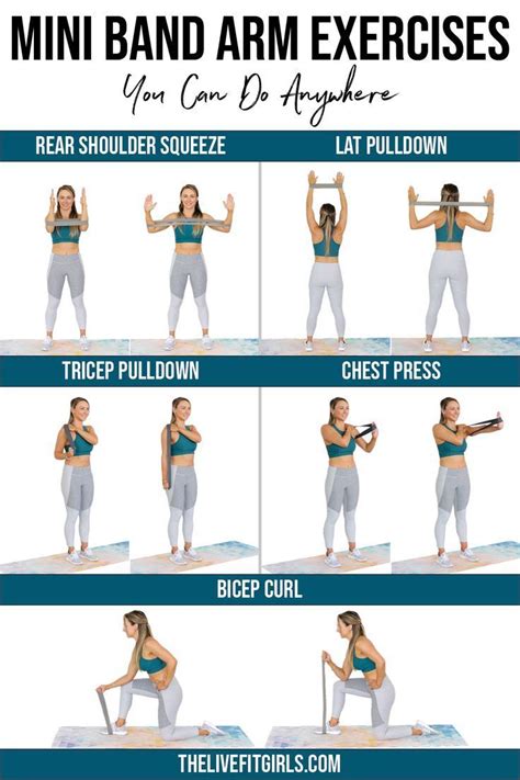 These 5 Mini Band Arm Exercises Are Great Perfect For Traveling Or