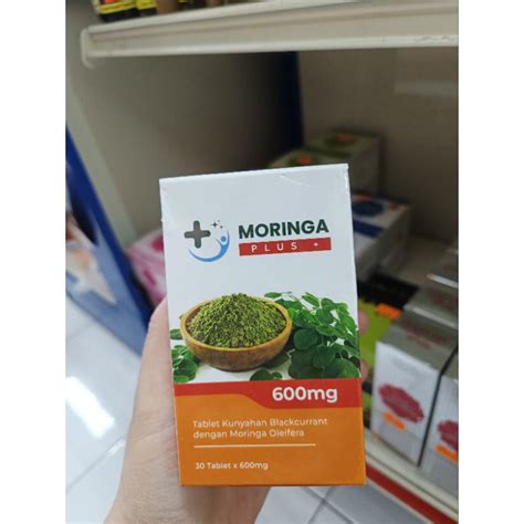 Moringa Plus 600mg 30 Tablet Shopee Malaysia