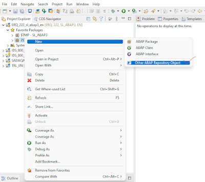 SAP ABAP Central Create A CDS View With Joins Using Eclipse
