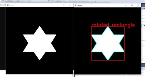 25 轮廓最小外接矩形（minarearect）emgucv学习 Csdn博客