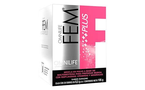 Fem Plus Omnilife Producto Especial Para Mujeres