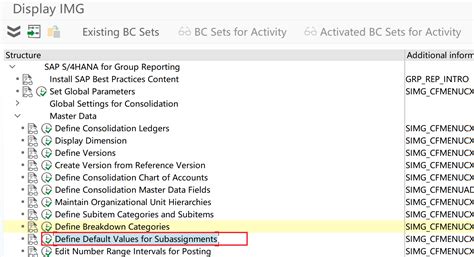 Group Reporting Master Data Complete Configuration Guide Sap
