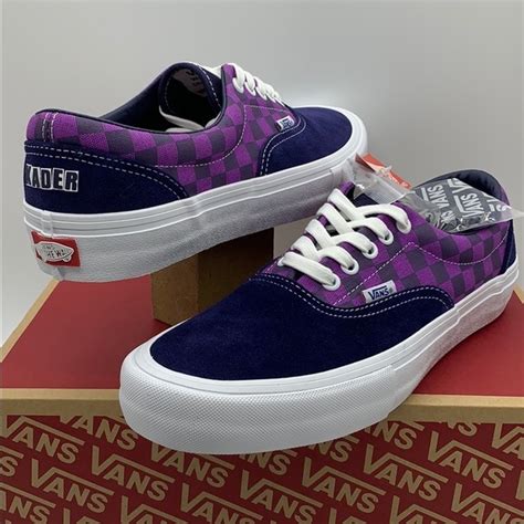 Vans Shoes Vans Era Pro Baker Kaderpurple Checkerboard Mens Poshmark