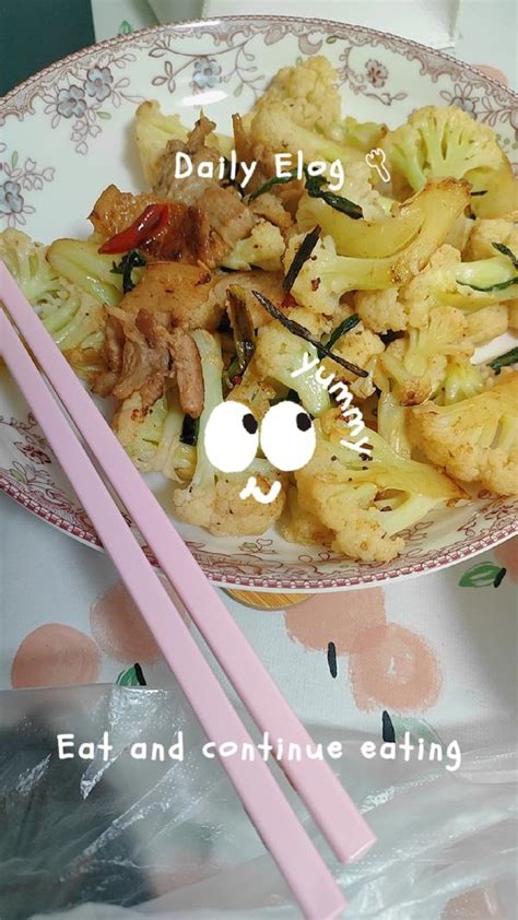 【厨师长教你：“小炒花菜”的家常做法，干香爽脆，非常美味图片】泡芙小姐v下厨房
