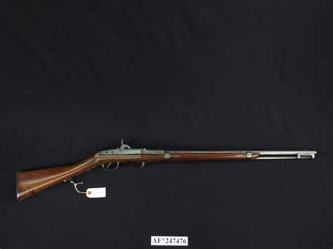 Us Hall North Breechloading Percussion Carbine With Sliding Bayonet