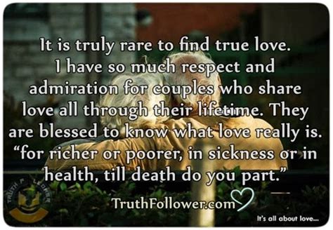 It Is Truly Rare To Find True Love