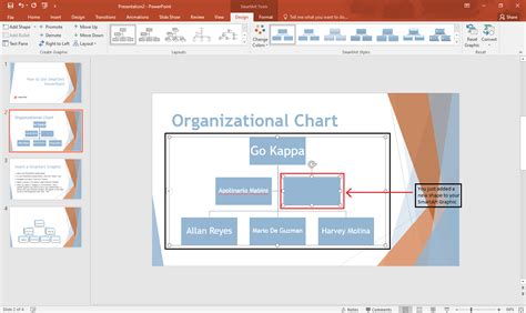 Insert SmartArt PowerPoint Graphics In Easy Steps