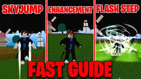 How To Get Skyjump Enhancement And Flash Step Blox Fruits YouTube
