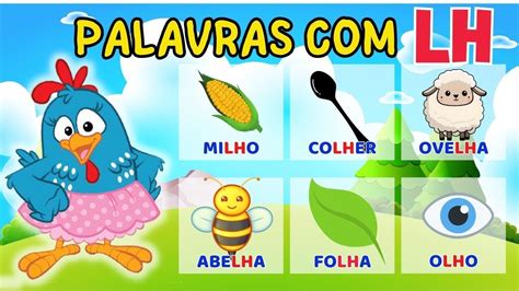 Palavras LH Sílabas Lha Lhe Lhi Lho Lhu Aprendendo a