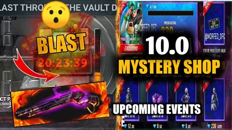 Free Fire New Event Mystery Shop 10 0 Confirm Date Ff New Events
