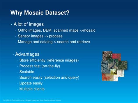 Ppt Managing Imagery And Raster Data Using Mosaic Datasets Powerpoint Presentation Id6956586