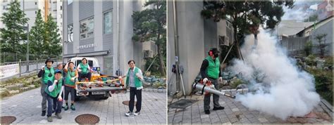 서대신4동 새마을지도자협의회 주민자율방역 실시