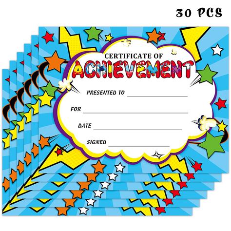 Superhero Training Certificate Template