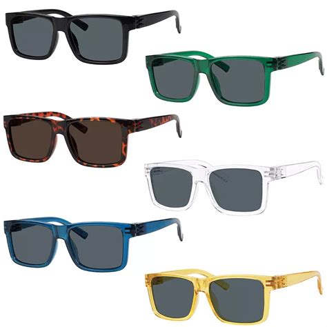 6 Pack Sunglasses Metalless Screwless