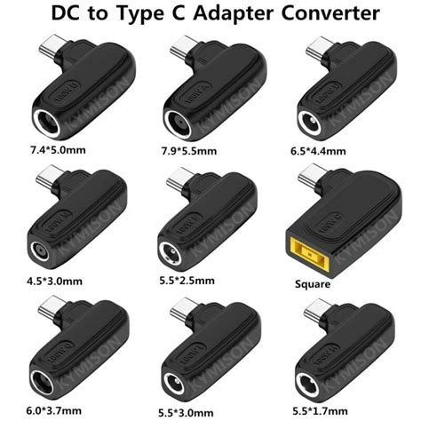 65w 100w Dc Universal Laptop Charger To Usb C Type C Pd Trigger Power