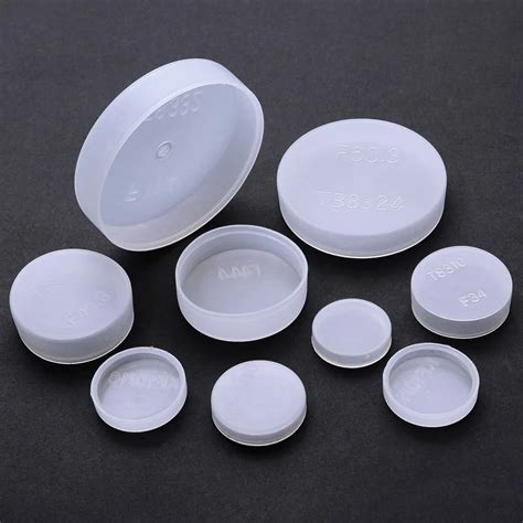 Plastic Cover Pe White Translucent Vacuum Flange Cap Protective Cfkf