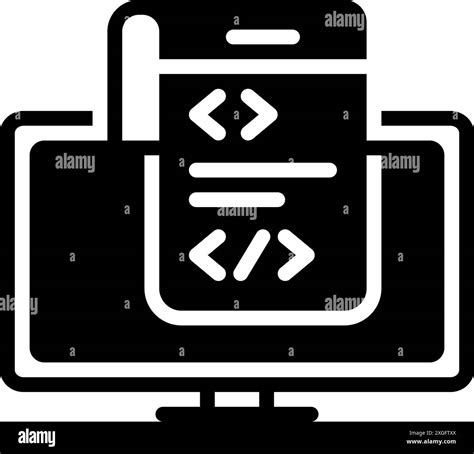 Icon For Programmingcompute Stock Vector Image And Art Alamy