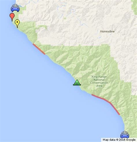 Lost Coast Trail Map Pdf Guide To Hiking The Lost Coast Trail Xzujzb