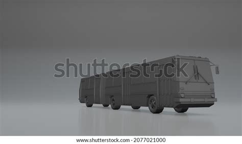 3d Rendering Passenger Bus Model Stock Illustration 2077021000