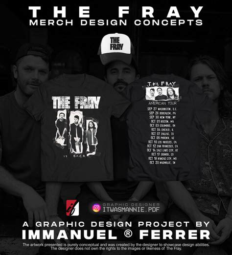 Immanuel Ferrer On Linkedin Merch Designs For One Of My Favorite Bands