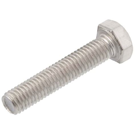 A2 Ss Hexagon Head Screw Tot Threaded DIN 933