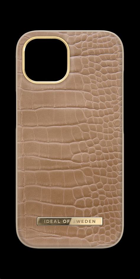 Ideal Of Sweden Iphone 15 Pro Max Atelier Case Camel Croco