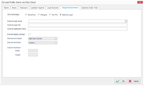 LoadGen Director Configure Target Environment LoadGen