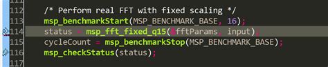CCS MSP430FR5994 Question About The Result Of Demo Transform Ex1 Fft