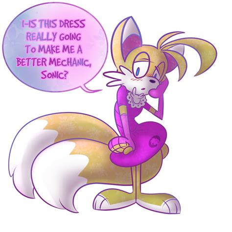 Tails In A Dress By Trevor Fox On Deviantart