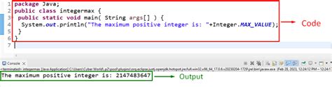 Entier Max Value En Java Avec Des Exemples