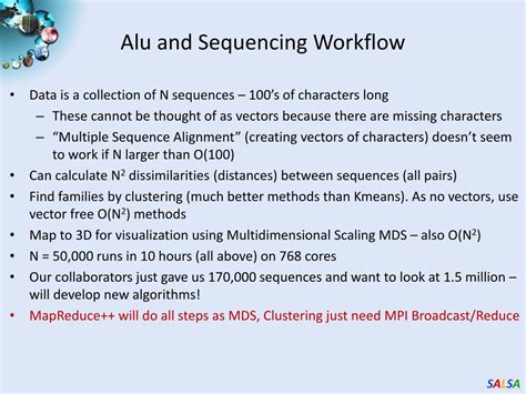 Ppt Using Mapreduce Technologies In Bioinformatics And Medical
