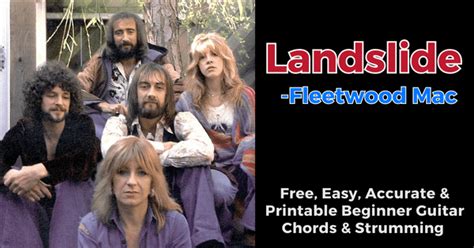Landslide Chords And Strumming Fleetwood Mac The IOM