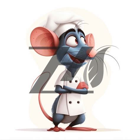 دانلود وکتور شخصیت موش سرآشپز دانلود رایگان فایل لایه باز، Psd، وکتور