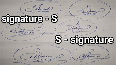 Signature S S Signature How To Draw My Signature Beautiful