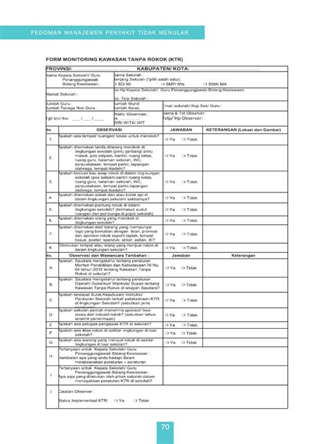 Format Monitoring Ktr Pdf